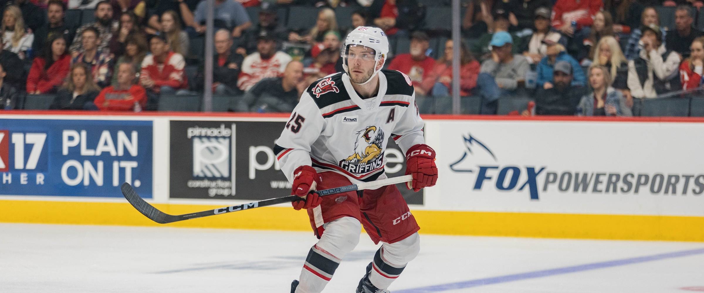 Grand Rapids Griffins | Detroit Returns Brogan Rafferty to Griffins