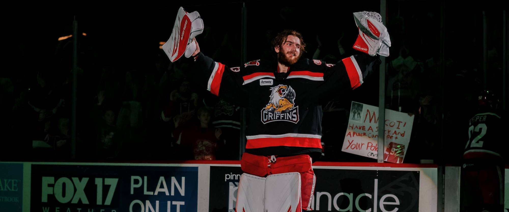 Grand Rapids Griffins | Sebastian Cossa Named AHL Player of The Week