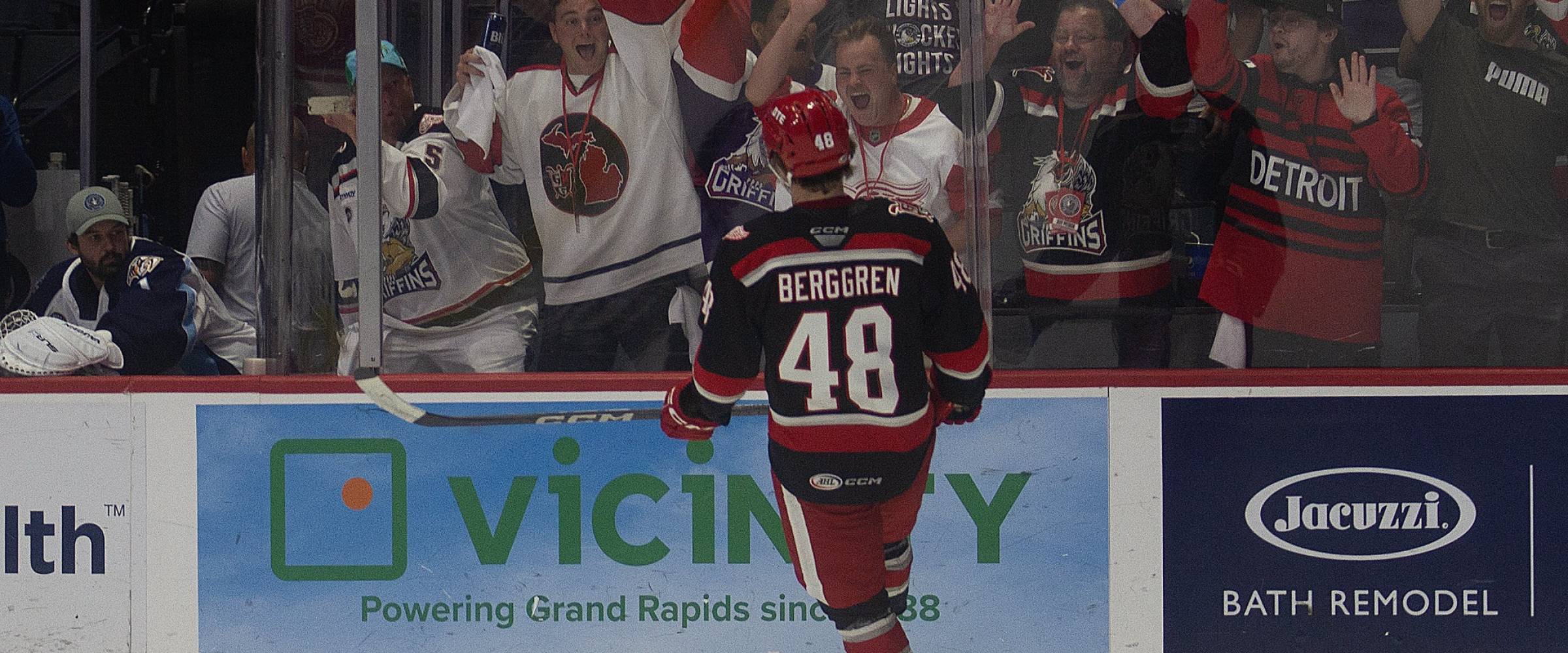 Grand Rapids Griffins | Four In Four Evens the Score